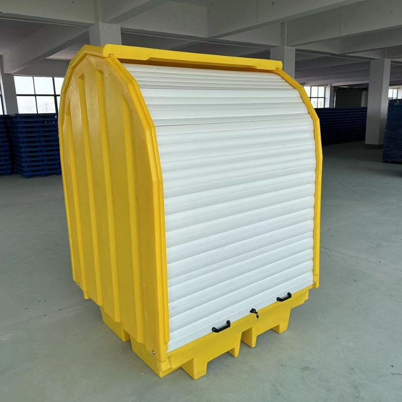 Dangerous Goods Outdoor Roll Top Containment - Enviropallets