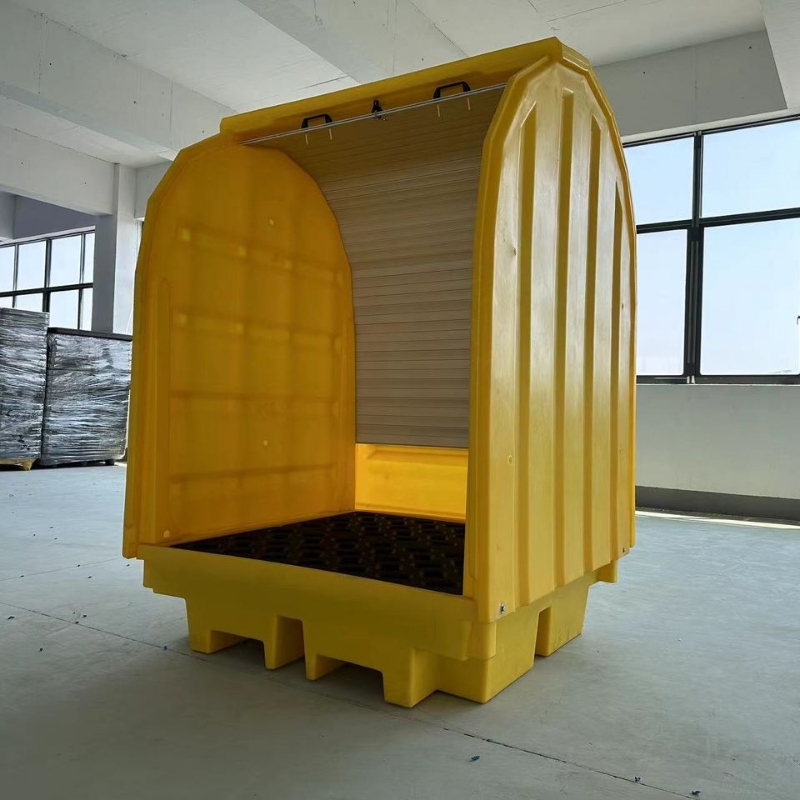Dangerous Goods Outdoor Roll Top Containment - Enviropallets